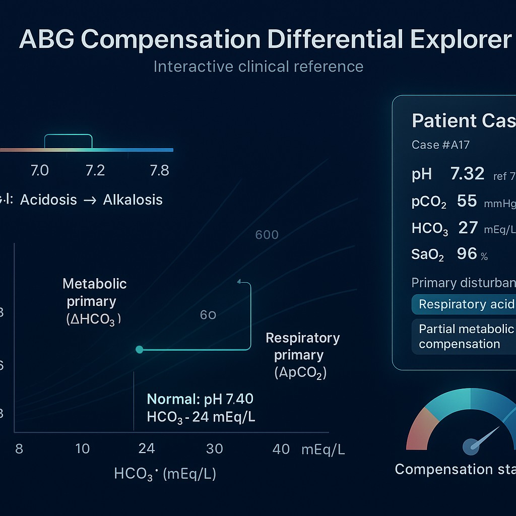 Free ABG Compensation & Differential Explorer | Simulations4All