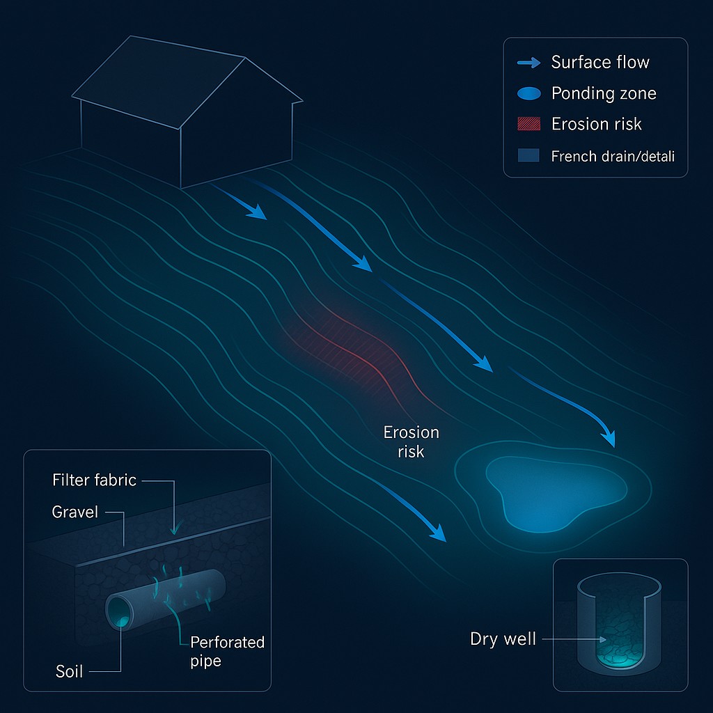 Free Backyard Slope Drainage Visualizer | Simulations4All