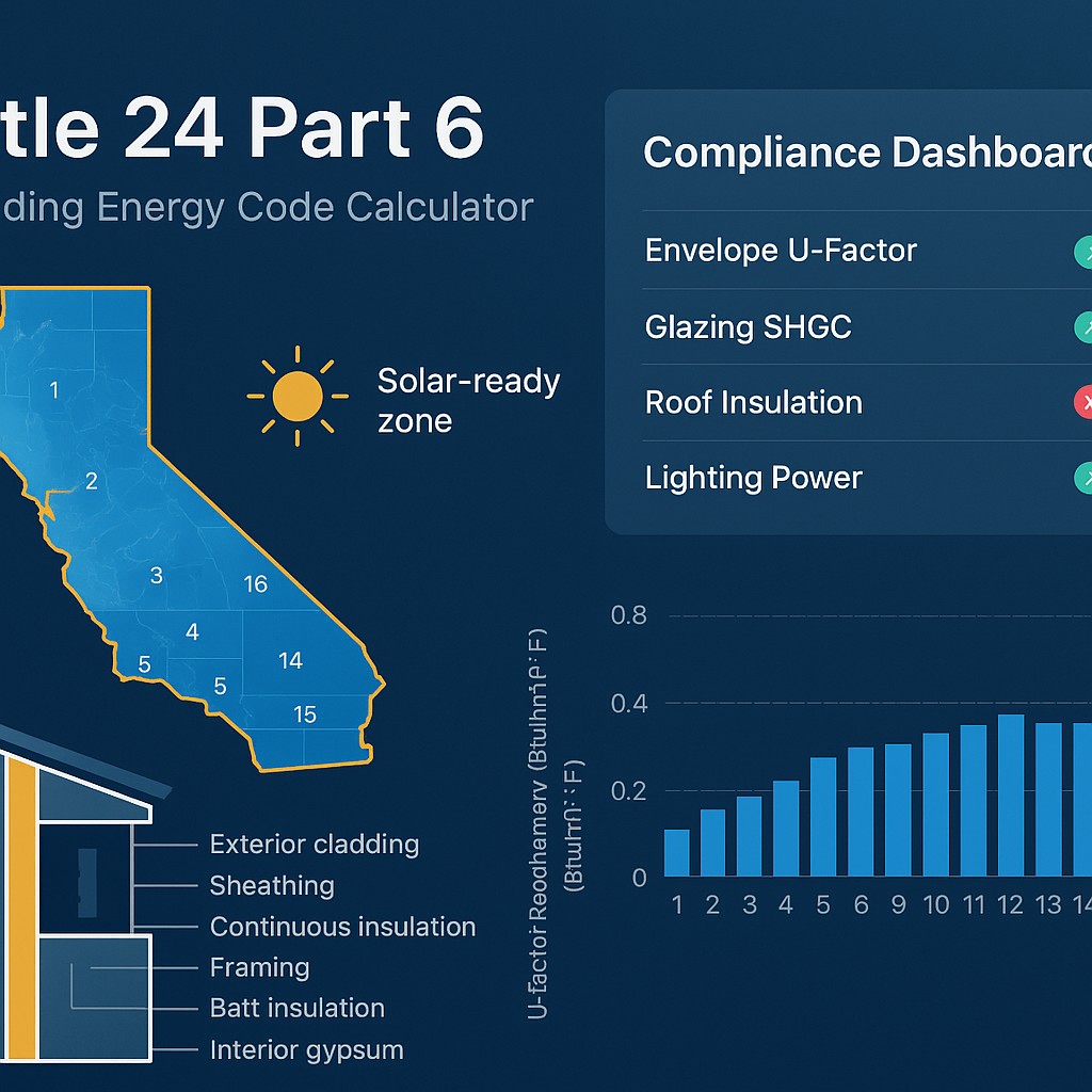Free California Title 24 Part 6 Quick Check Calculator | Simulations4All