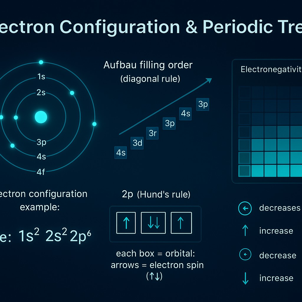 Free Electron Configuration and Periodic Trends Builder | Simulations4All