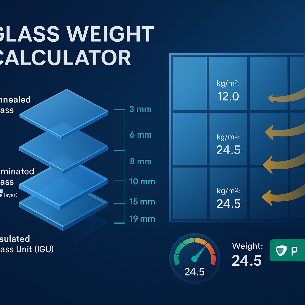 Free Glass Weight Calculator | Simulations4All