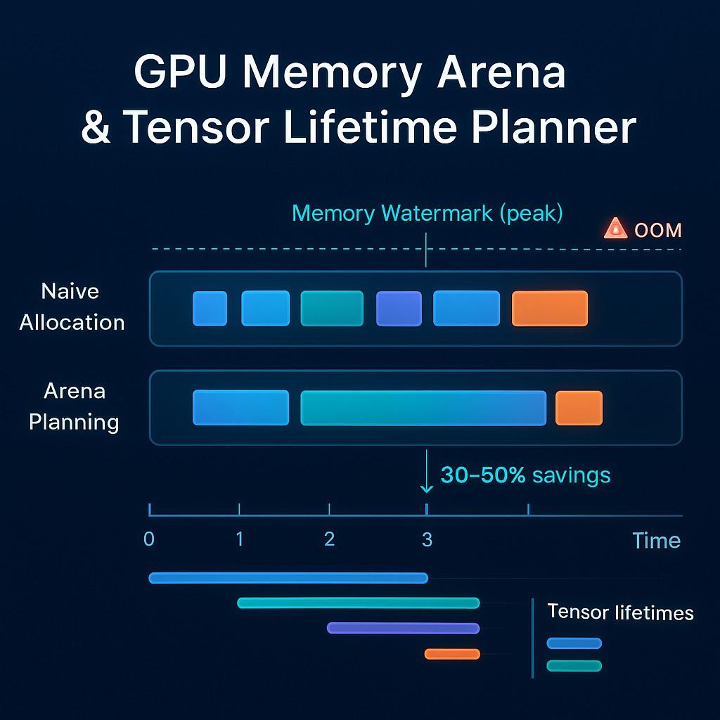 Free GPU Memory Arena & Tensor Lifetime Planner | Simulations4All