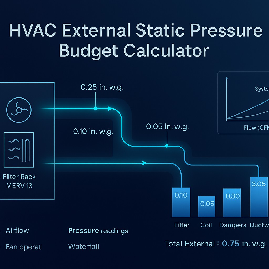 Free HVAC External Static Pressure Calculator | Simulations4All