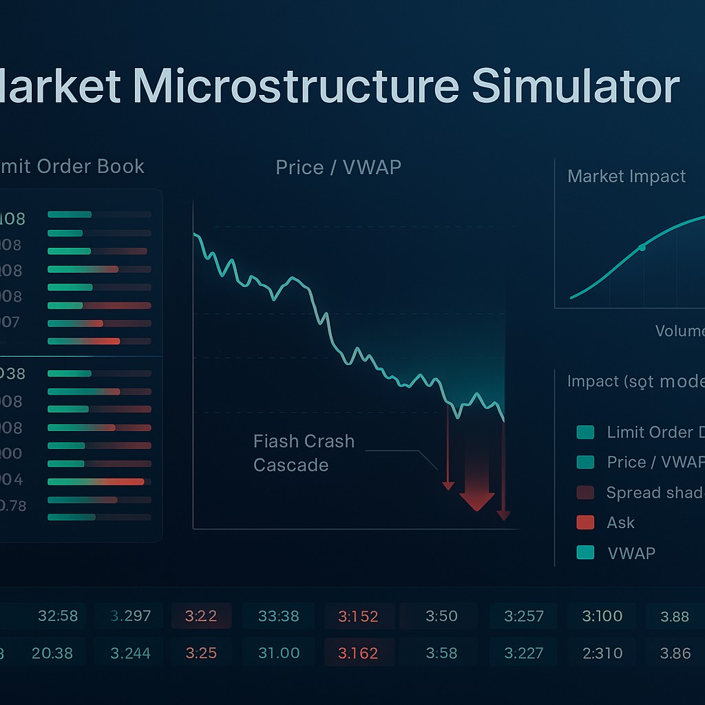 Free Market Microstructure Simulator | Simulations4All