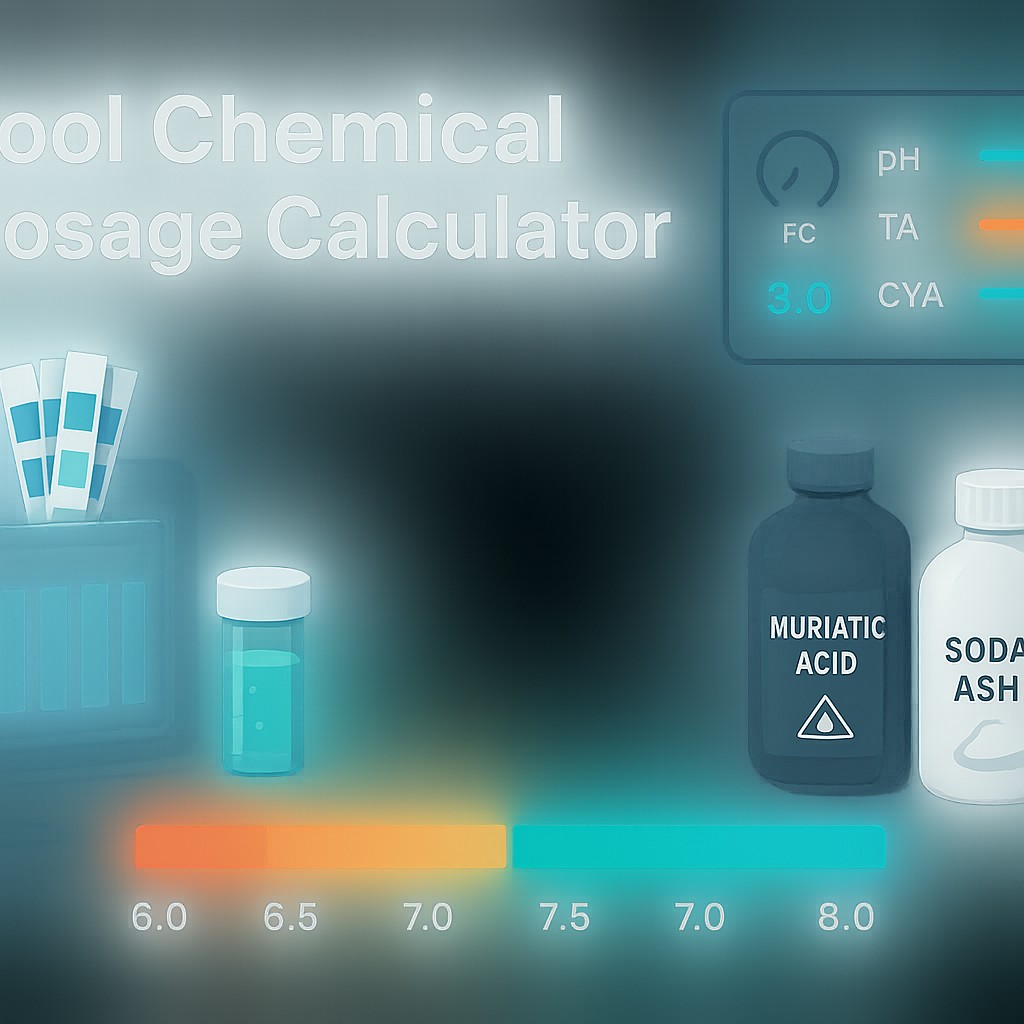 Free Pool Chemical Dosage Calculator | Simulations4All