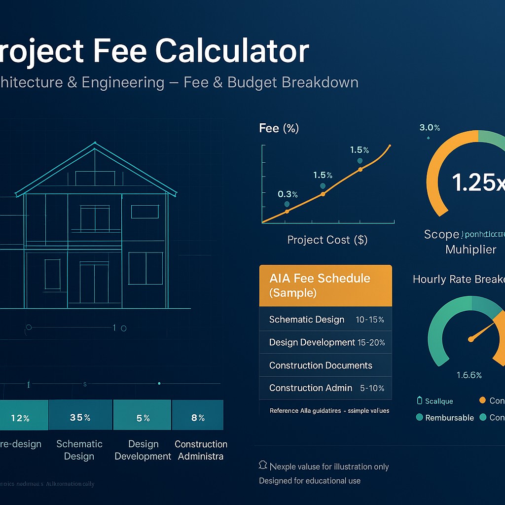 Free Project Fee Calculator: Architecture & Engineering Fee Estimation ...