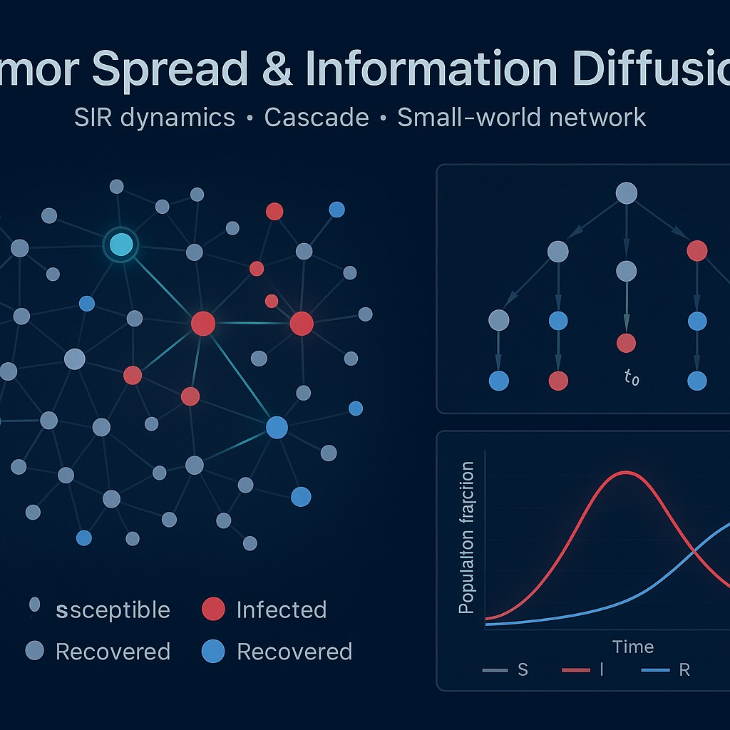 Rumor Spread & Information Diffusion | Simulations4All