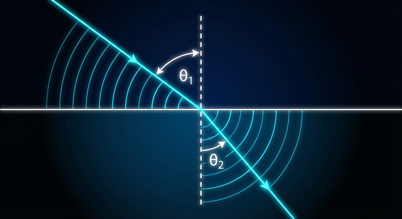 Free Snell's Law Refraction Simulator | Simulations4All