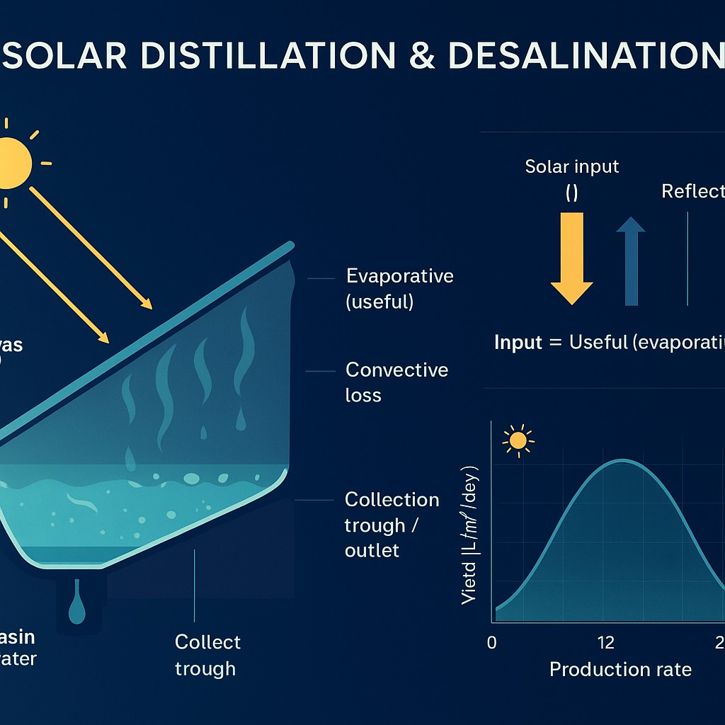 Free Solar Distillation & Evaporative Desalination Calculator ...